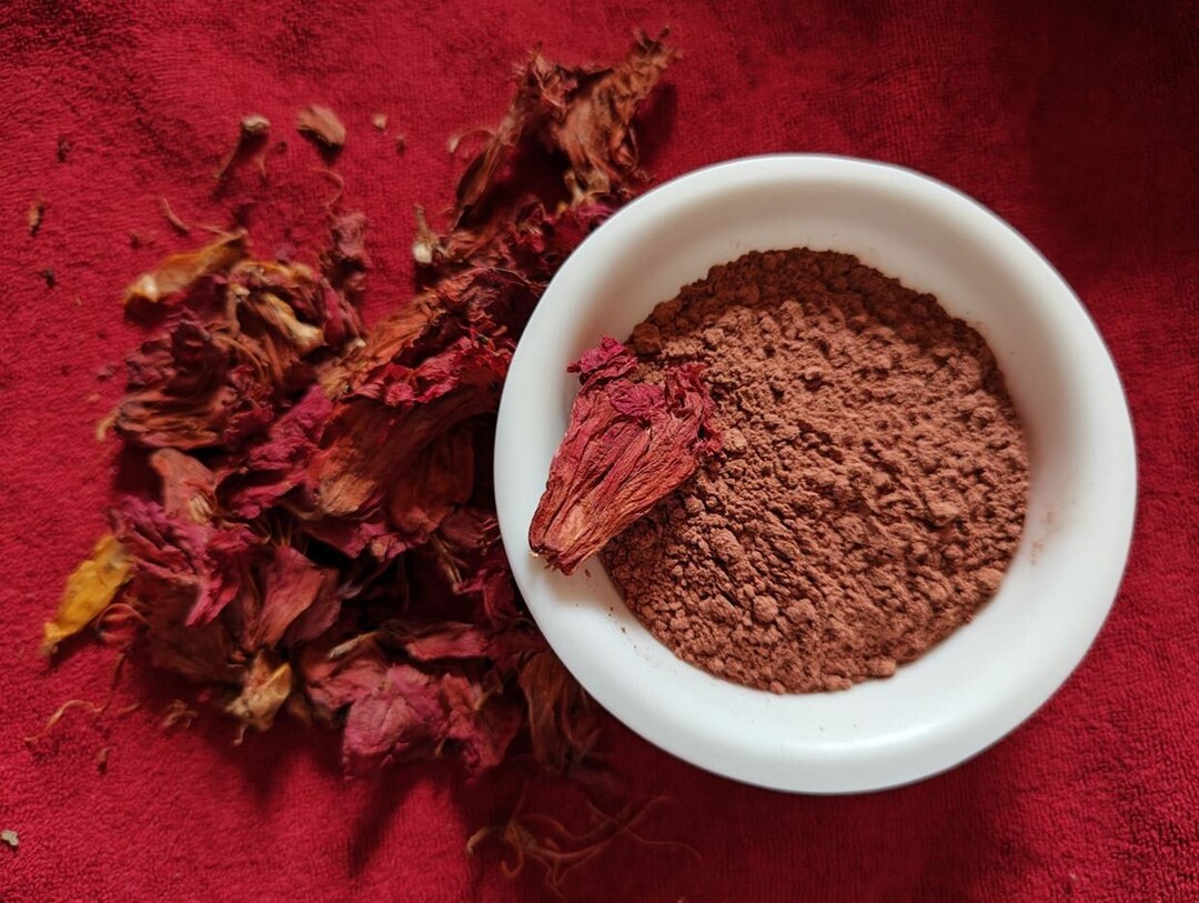 Natural Hibiscus Powder 250 Gram - Etsy