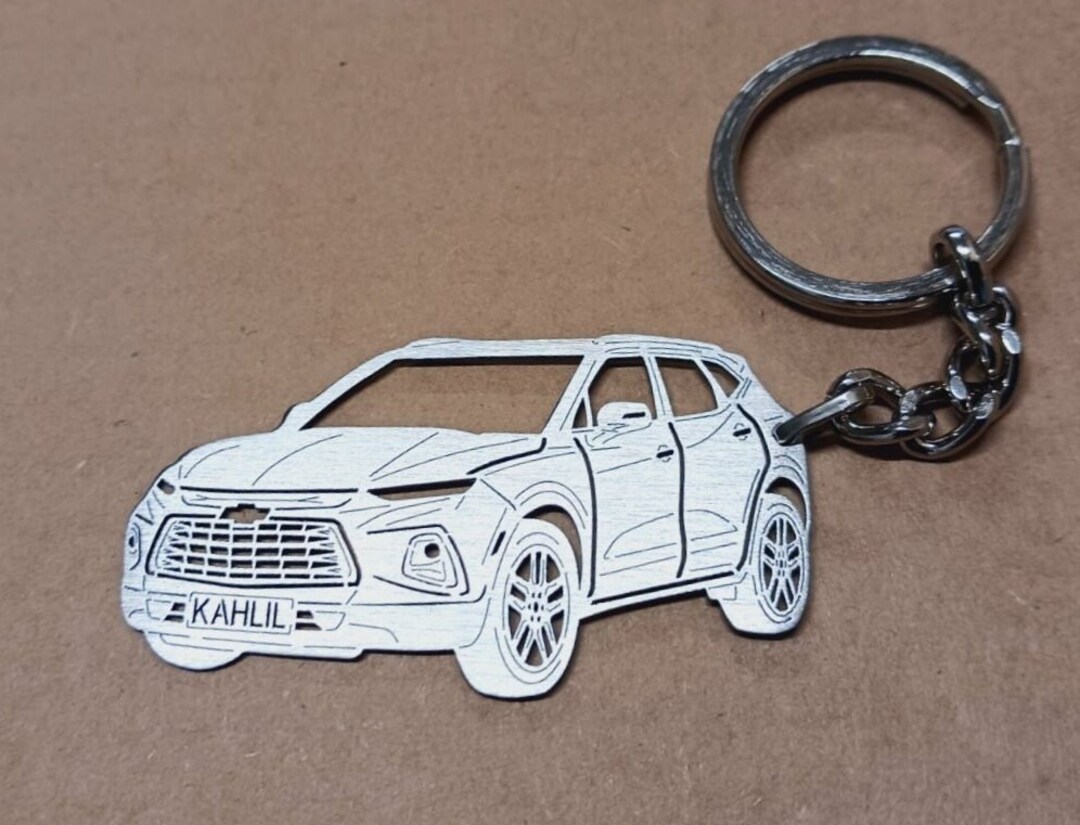 Blazer Redline 2021 Custom Key Chain, Birthday Gift for Him ...
