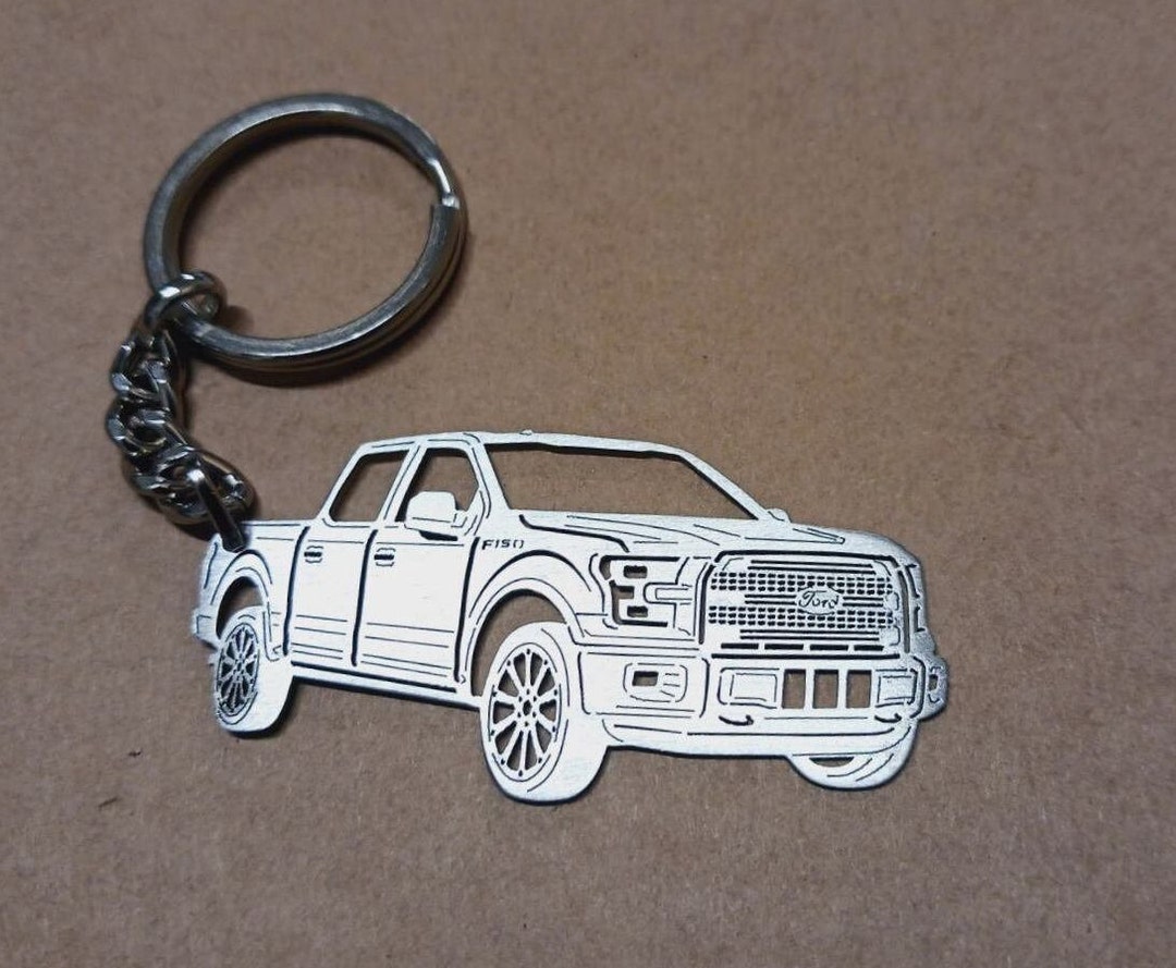 2016 F-150 Platinum Custom Key Chain, Birthday Gift for Him ...