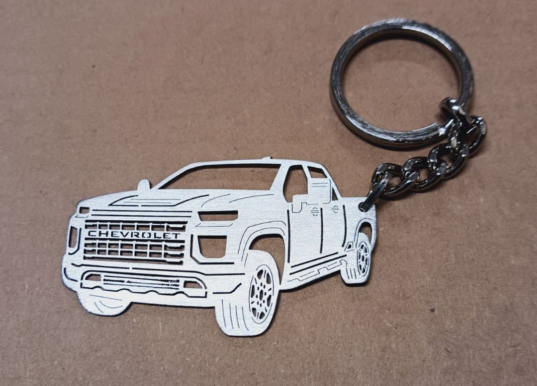 Silverado Duramax 2020 Custom Key Chain, Birthday Gift for Him ...