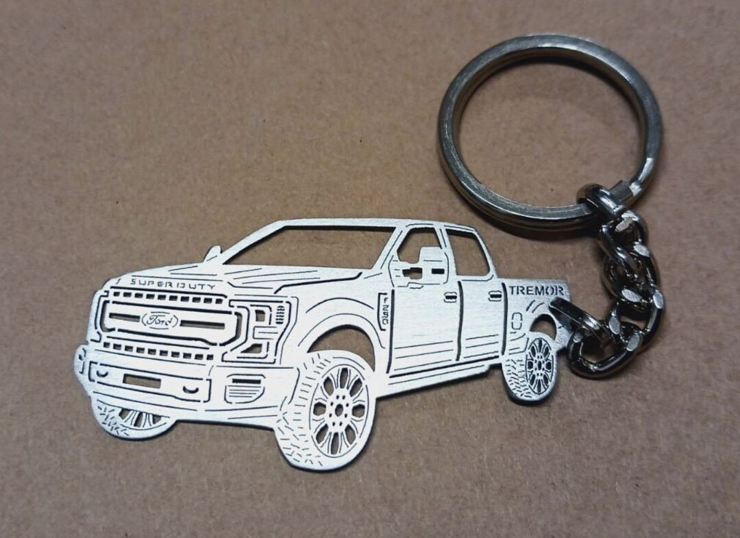 2022 F-250 Super Duty Custom Key Chain, Birthday Gift for Him ...