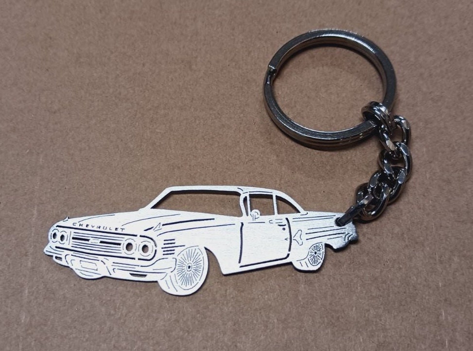 1960 Impala Custom Key Chain Birthday Gift for Him - Etsy
