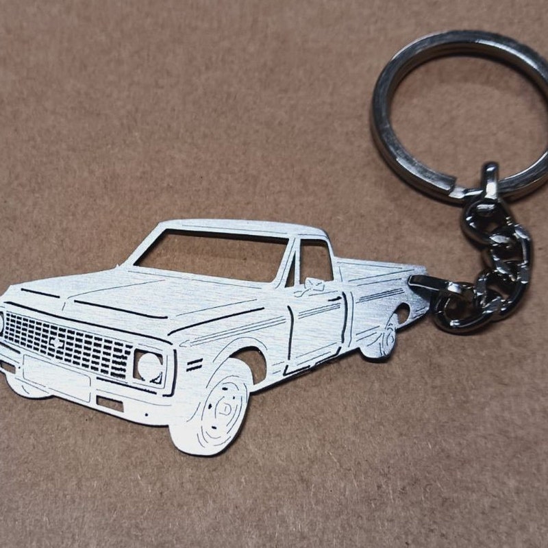 Pickup Truck Keychain - Etsy
