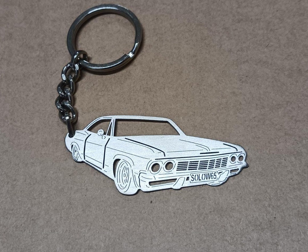 Impala 1965 Custom Key Chain, Birthday Gift for Him, Personalized ...