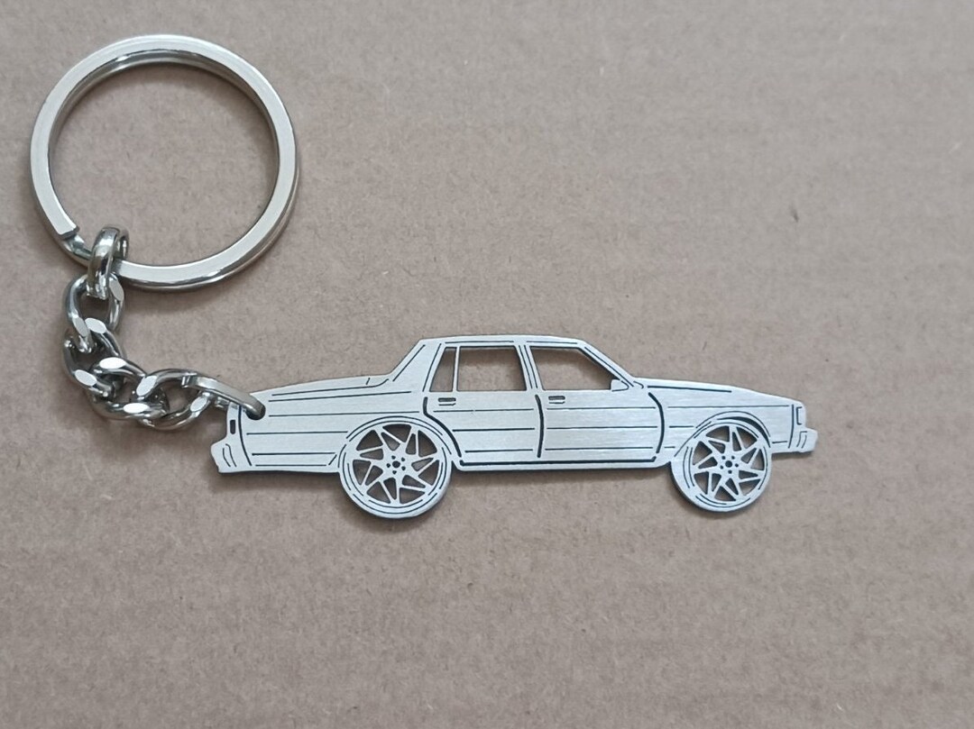 1989 Caprice Side Custom Key Chain, Birthday Gift for Him, Personalized ...