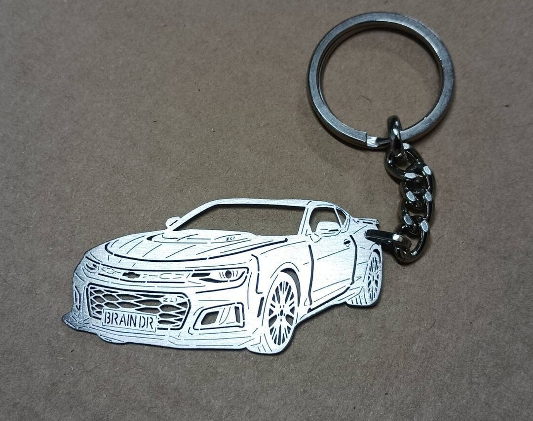 Camaro ZL1 2020 Custom Key Chain, Birthday Gift for Him, Personalized ...