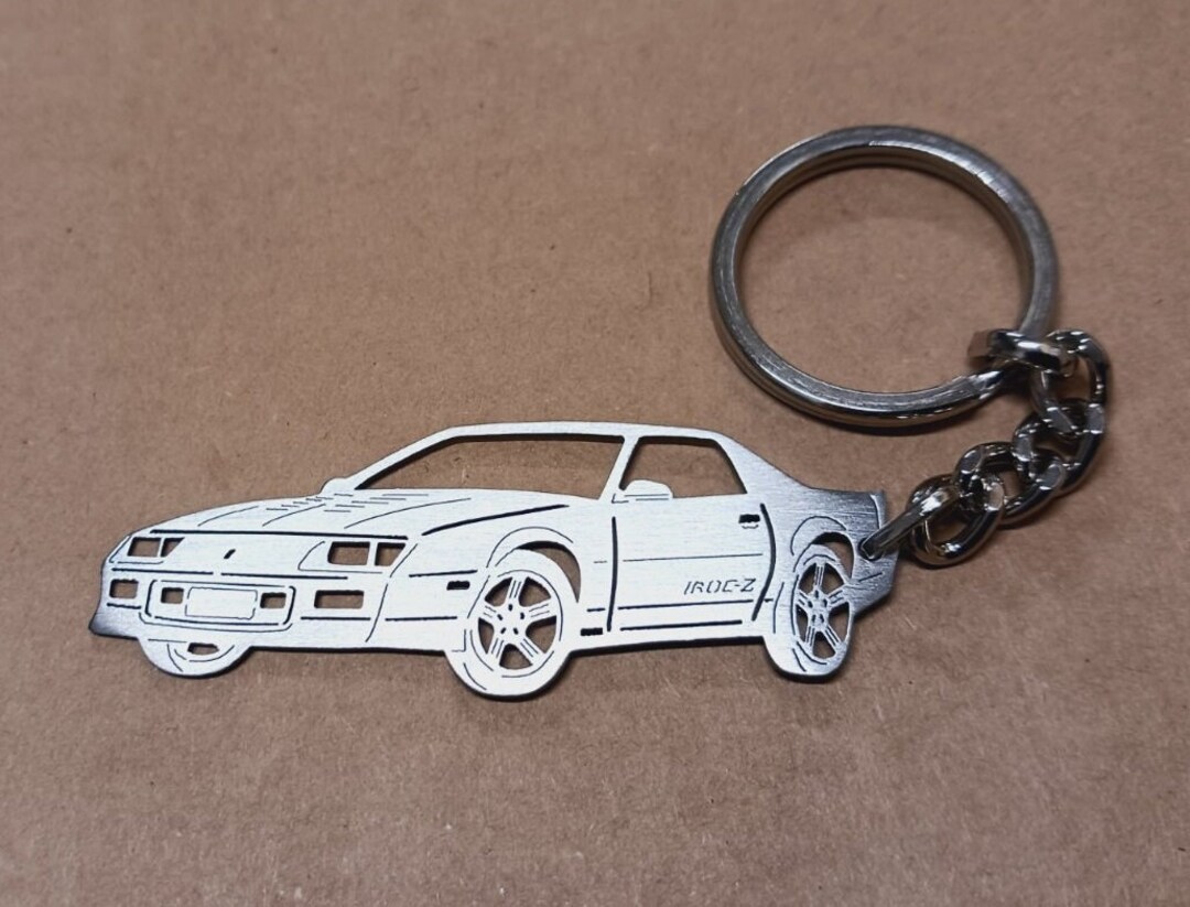1990 Camaro Iroc-z Custom Key Chain, Birthday Gift for Him ...