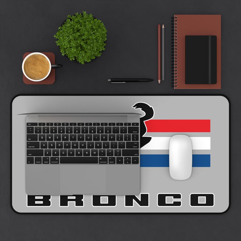 Ford Bronco Desk Mat Ford Bronco Mouse Pad Off-roading Desk Mat Bronco ...