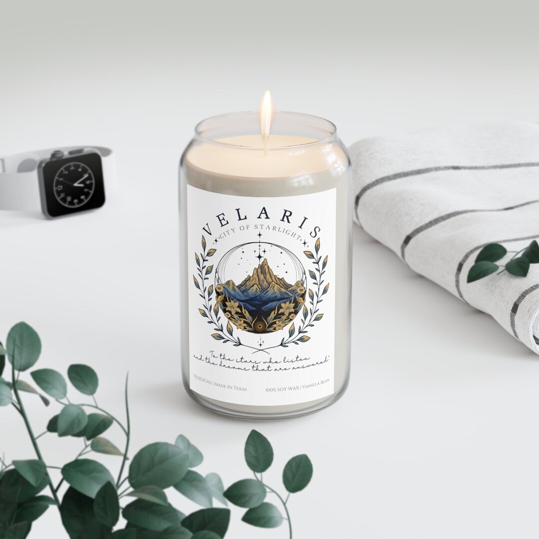 Velaris City ACOTAR Candle Velaris Court of Dreams Candle the Night ...