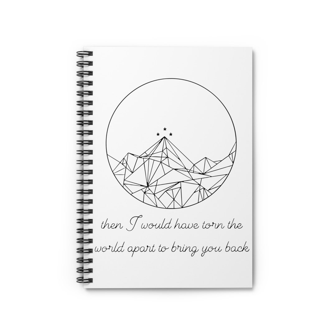 Velaris City ACOTAR Spiral Notebook Velaris Court of Dreams Journal the ...