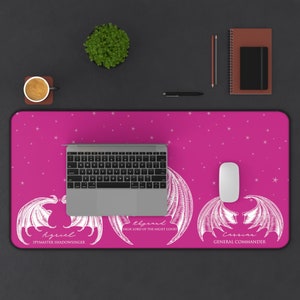 Velaris City ACOTAR Desk Mat Velaris Court of Dreams Desk Mat the Night ...