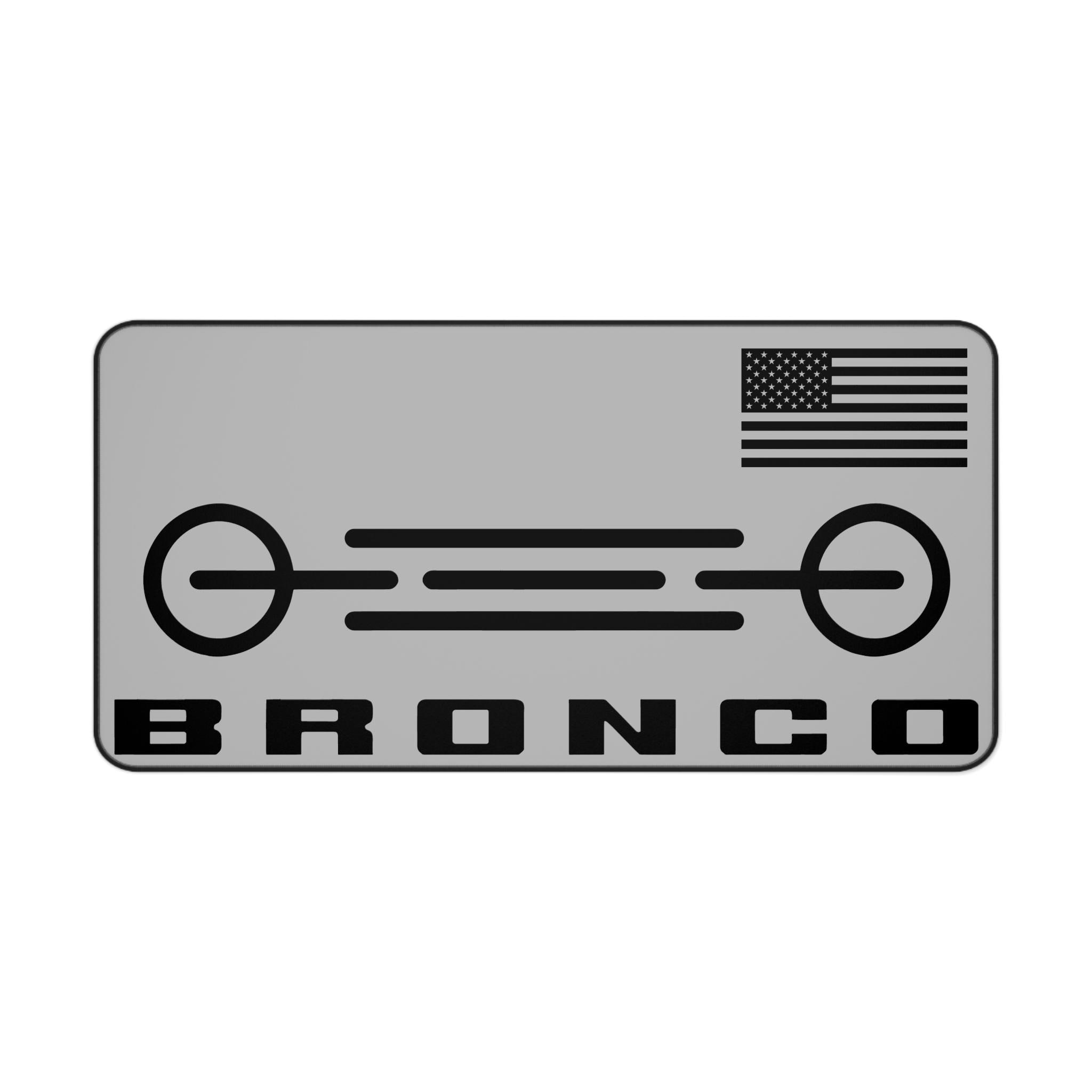 Ford Bronco Desk Mat Ford Bronco Mouse Pad Off-roading Desk Mat Bronco ...