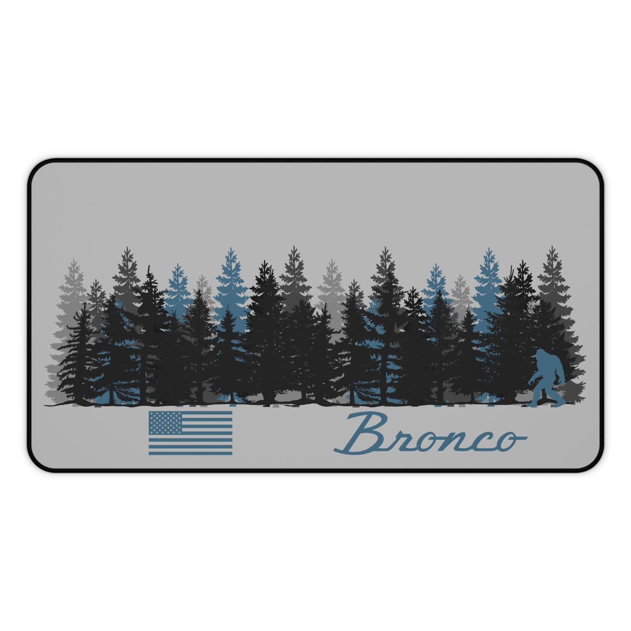 Ford Bronco Desk Mat Ford Bronco Mouse Pad Off-roading Desk Mat Bronco ...