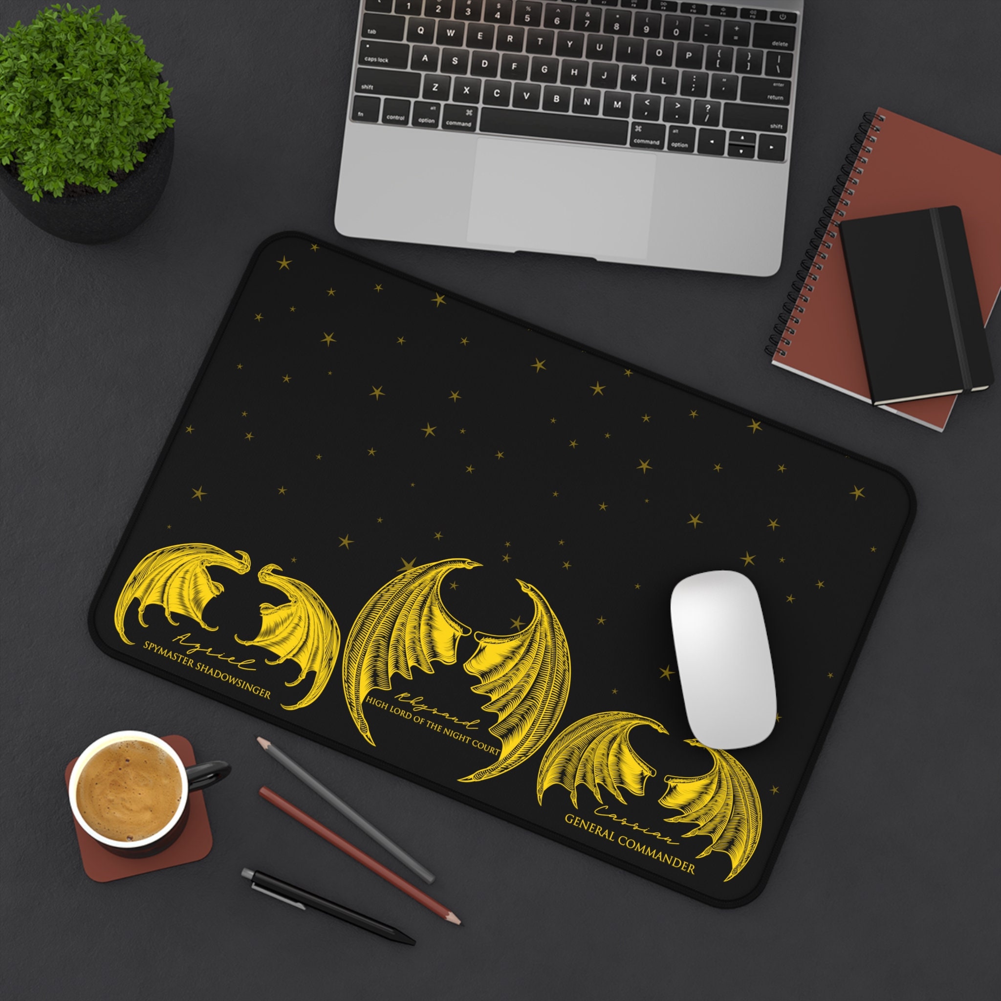 Velaris City ACOTAR Desk Mat Velaris Court of Dreams Desk Mat the Night ...