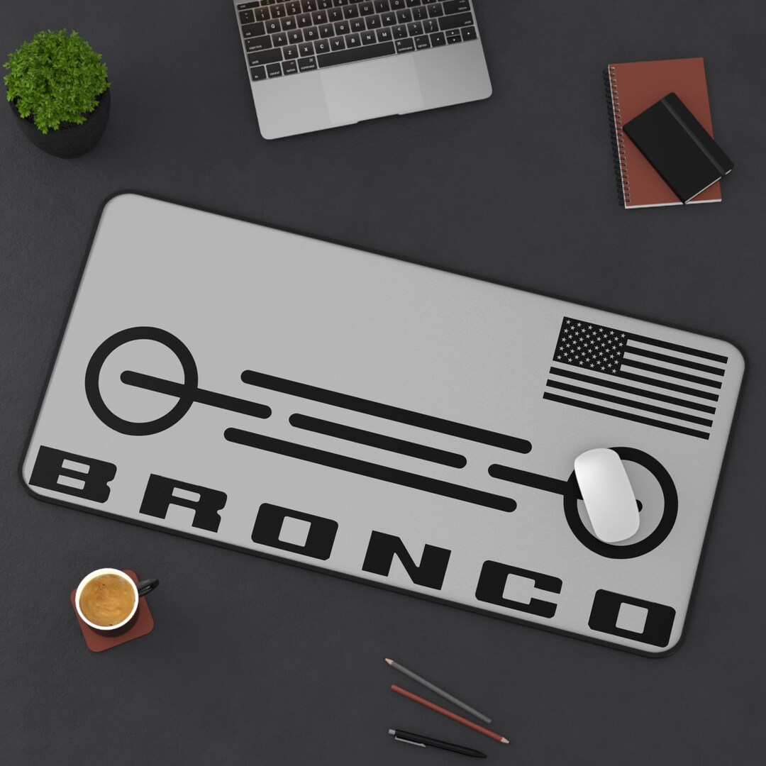 Ford Bronco Desk Mat Ford Bronco Mouse Pad Off-roading Desk Mat Bronco ...