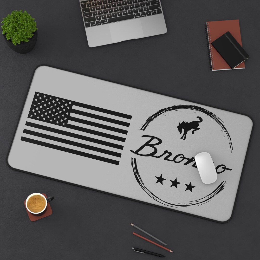 Ford Bronco Desk Mat Ford Bronco Mouse Pad Off-roading Desk Mat Bronco ...
