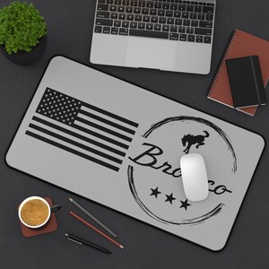 Ford Bronco Desk Mat Ford Bronco Mouse Pad Off-roading Desk Mat Bronco ...