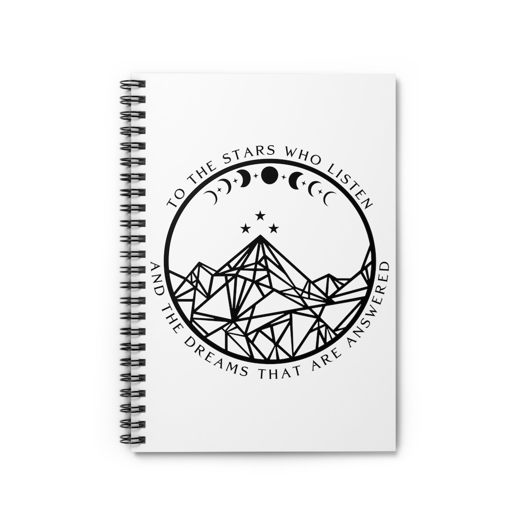 Velaris City ACOTAR Spiral Notebook Velaris Court of Dreams Journal the ...