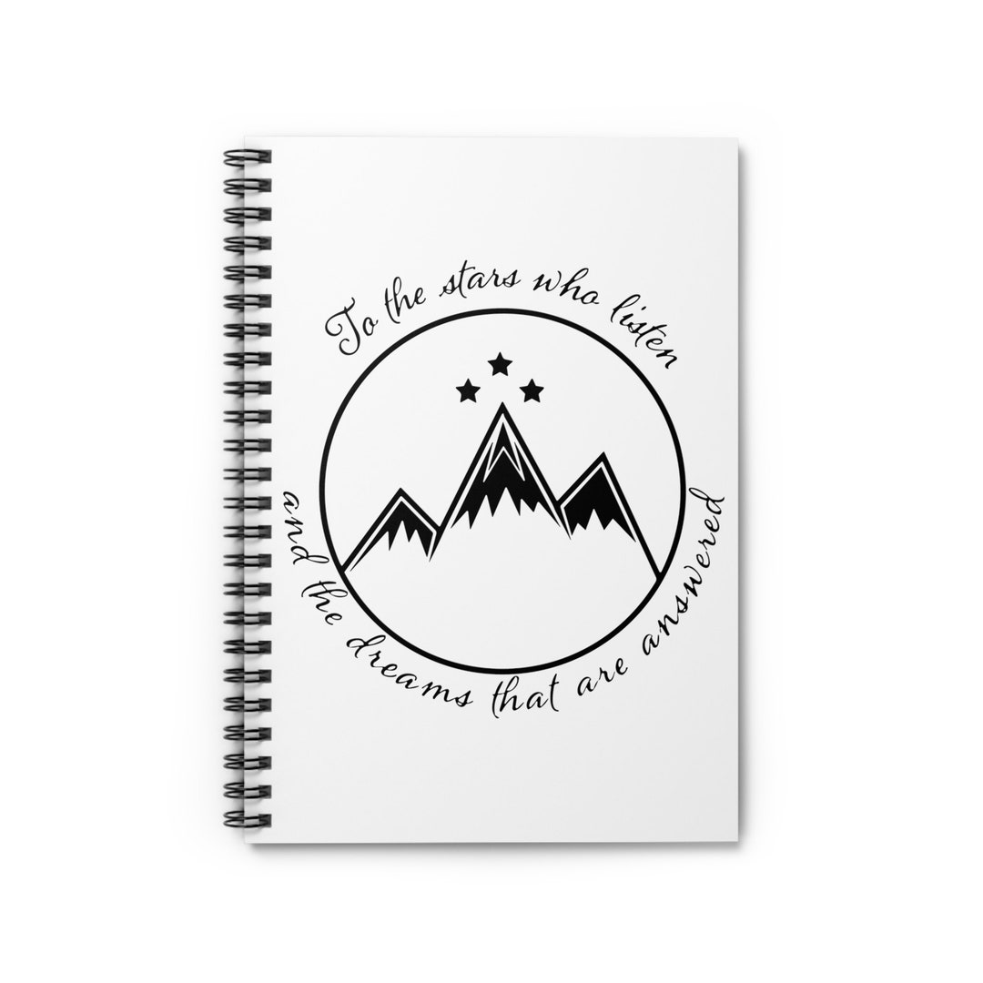 Velaris City ACOTAR Spiral Notebook Velaris Court of Dreams Journal the ...