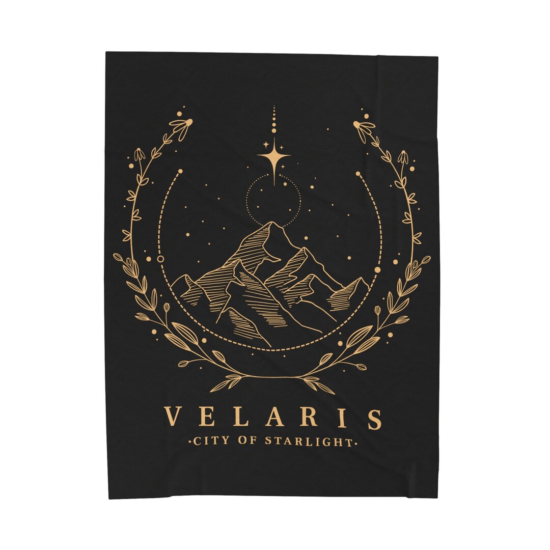 Velaris City ACOTAR Blanket Velaris Court of Dreams Blanket the Night ...