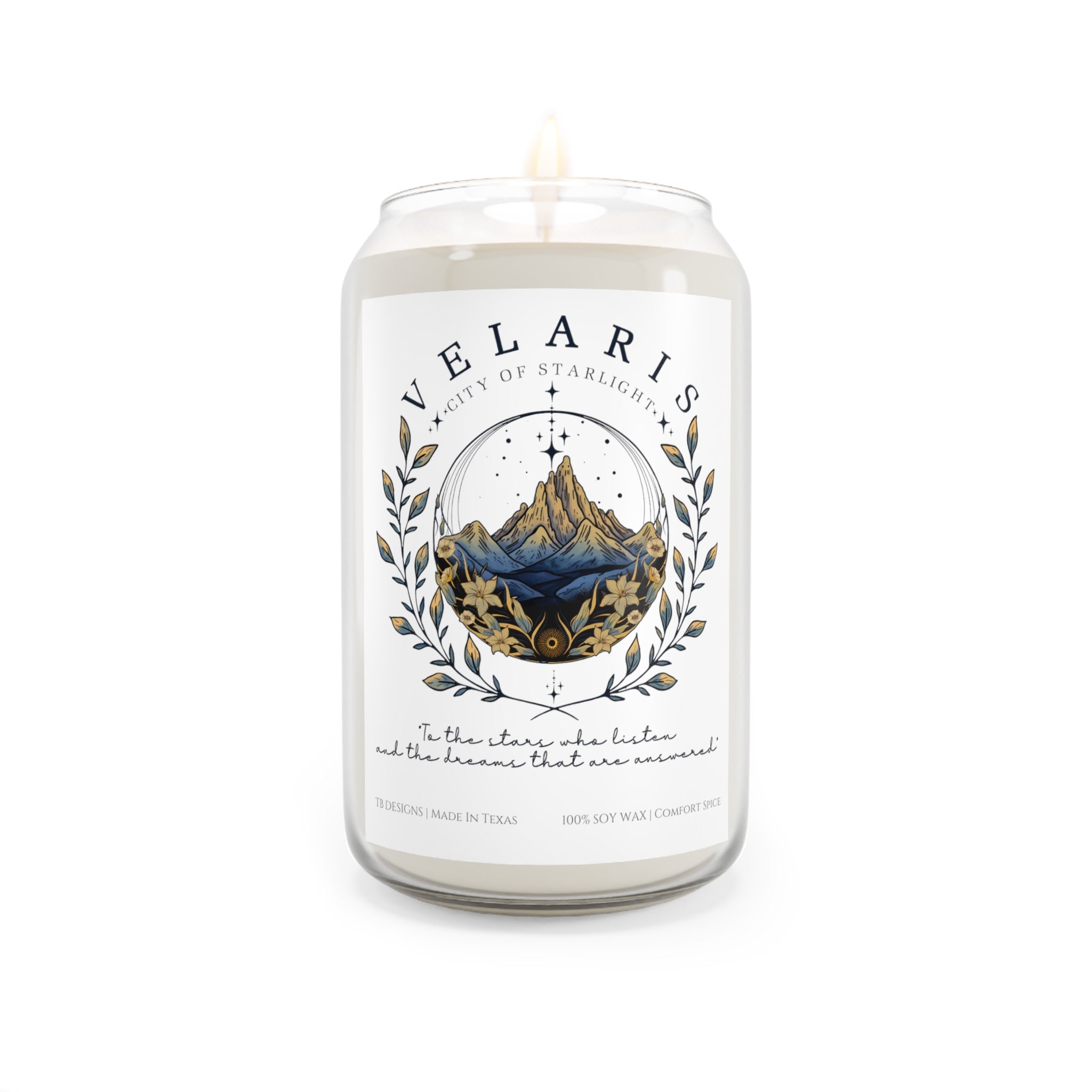 Velaris City ACOTAR Candle Velaris Court of Dreams Candle the - Etsy