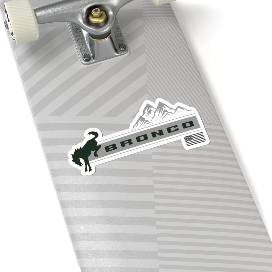 Ford Bronco Kiss-cut Sticker Bronco Vinyl Sticker Bronco Sticker Bronco ...