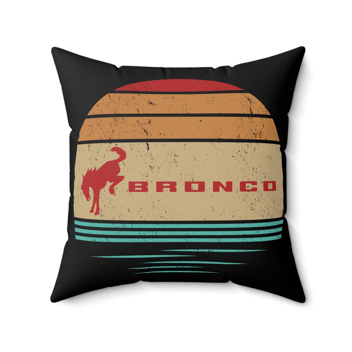 Ford Bronco Pillow Ford Bronco Throw Pillow Off-roading Pillow ...