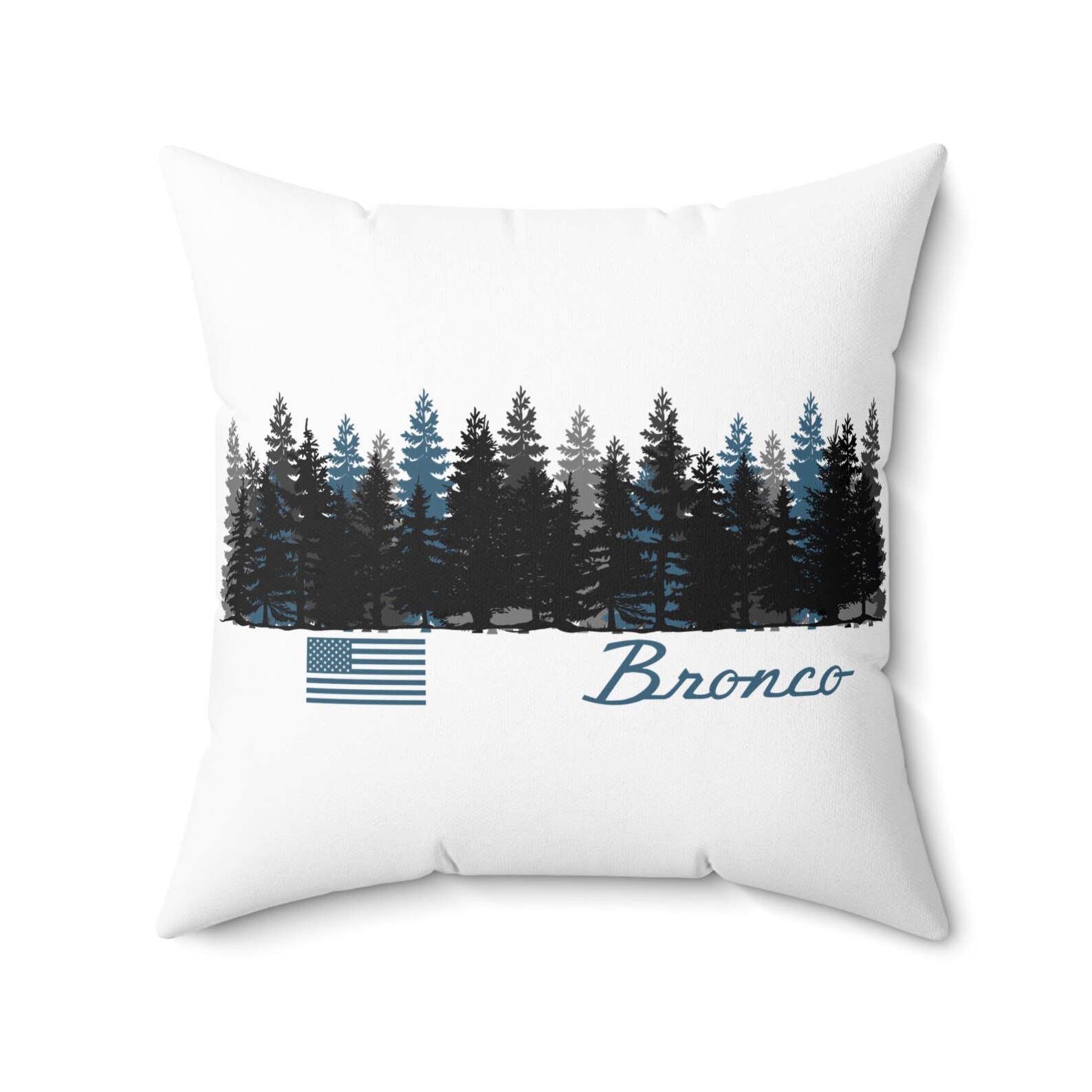 Ford Bronco Pillow Ford Bronco Throw Pillow Off-roading Pillow ...