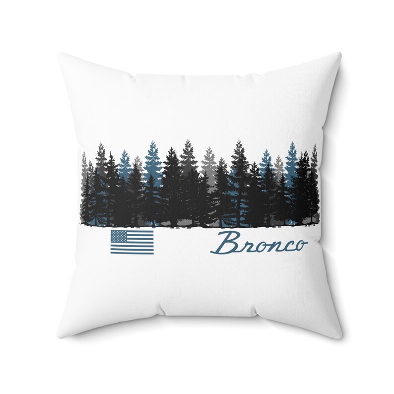 Ford Bronco Pillow Ford Bronco Throw Pillow Off-roading Pillow ...