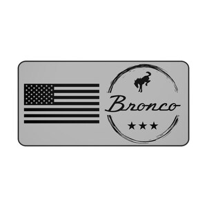 Ford Bronco Desk Mat Ford Bronco Mouse Pad Off-roading Desk Mat Bronco ...