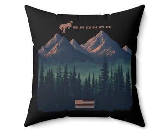 Ford Bronco Pillow Ford Bronco Throw Pillow Off-roading Pillow ...