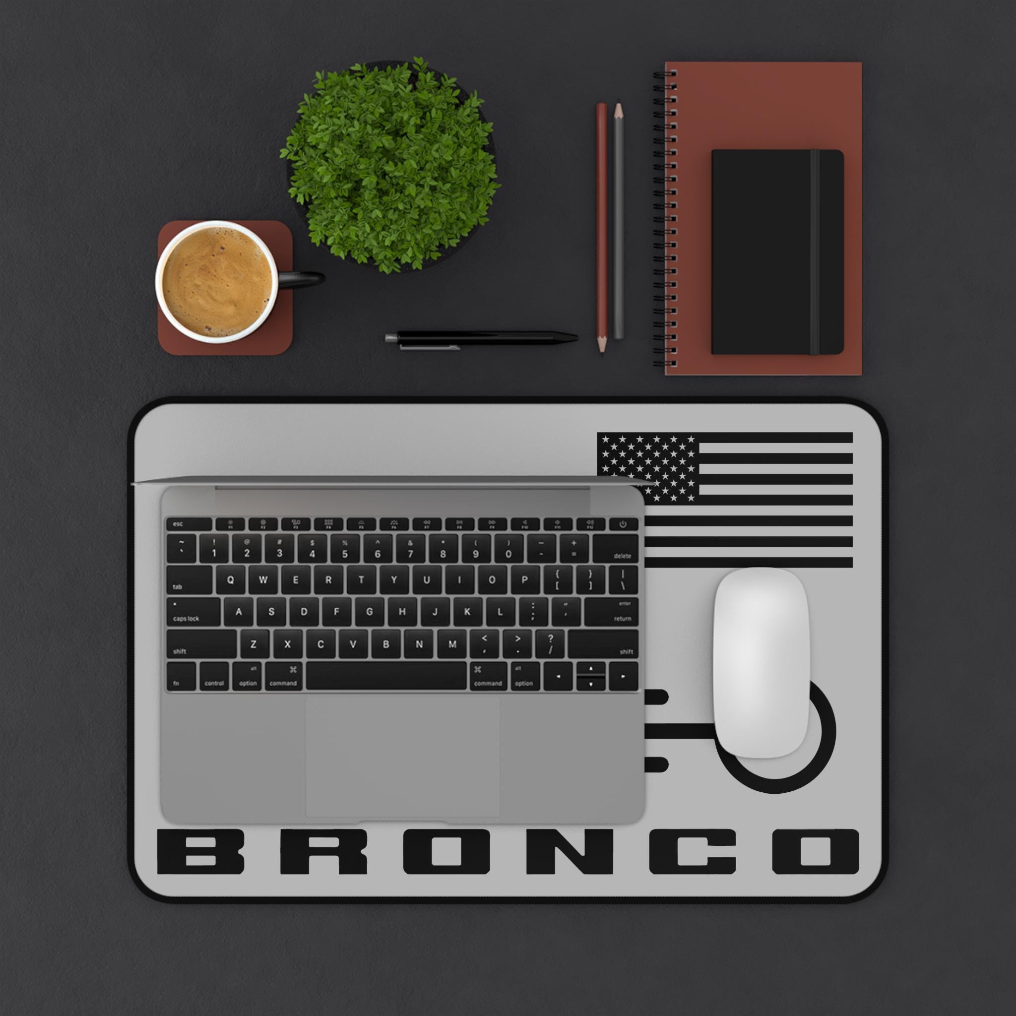 Ford Bronco Desk Mat Ford Bronco Mouse Pad Off-roading Desk Mat Bronco ...