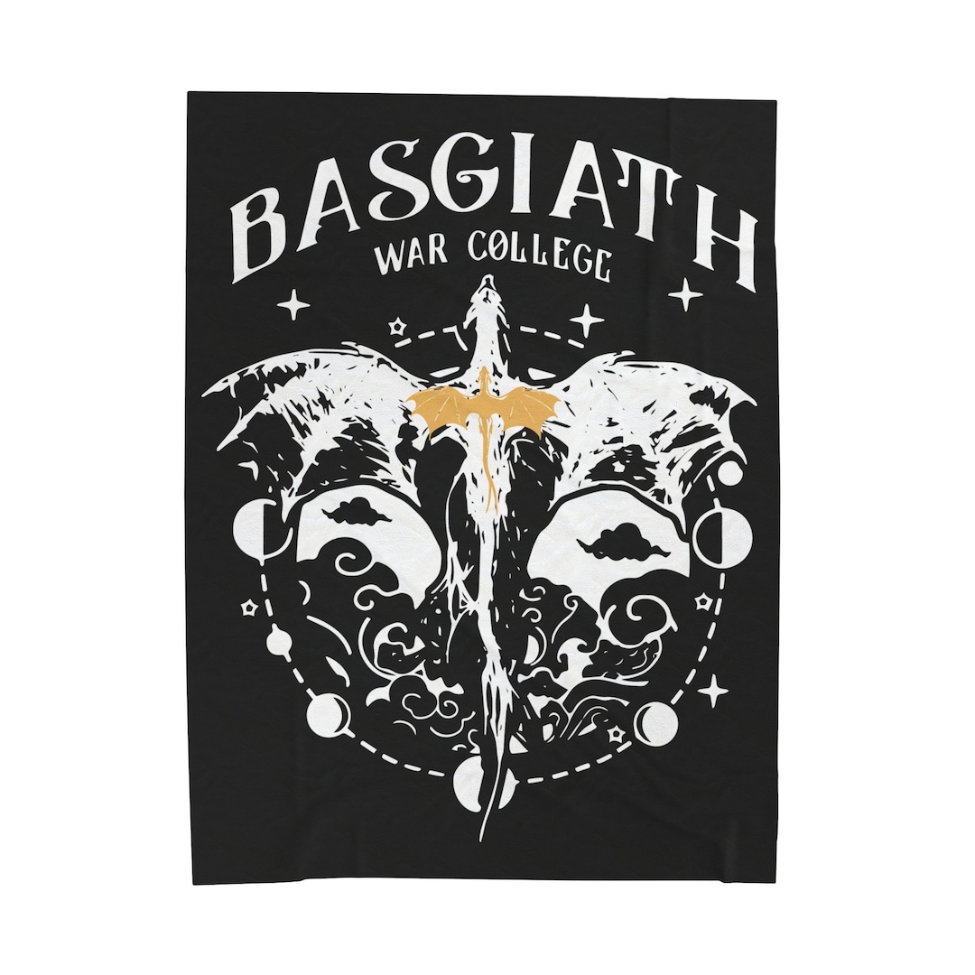 Fourth Wing Blanket the Empyrean Blanket Basgiath War College Blanket ...