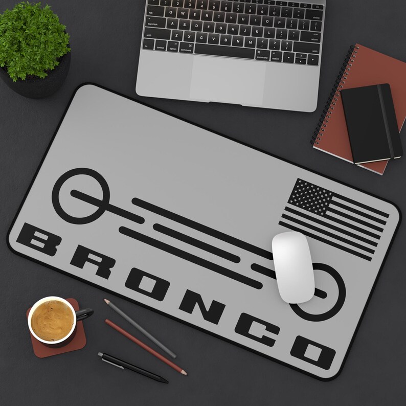 Ford Bronco Desk Mat Ford Bronco Mouse Pad Off-roading Desk Mat Bronco ...