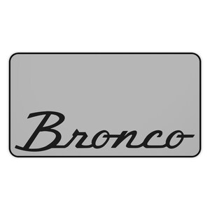 Ford Bronco Desk Mat Ford Bronco Mouse Pad Off-roading Desk Mat Bronco ...