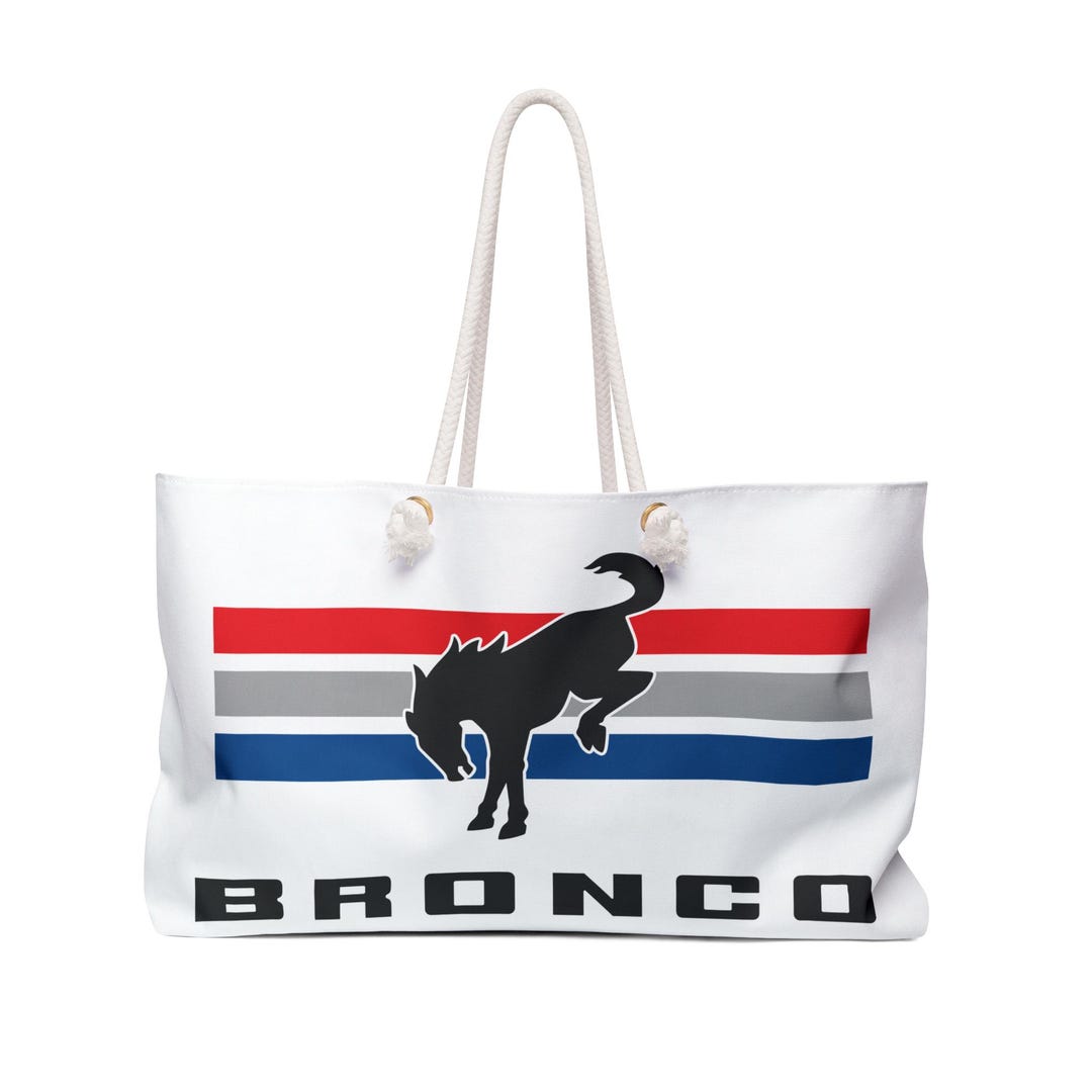 Ford Bronco Weekender Bag Bronco Weekender Bag Bronco Tote Bag Ford ...
