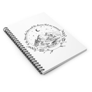 Velaris City ACOTAR Spiral Notebook Velaris Court of Dreams Journal the ...