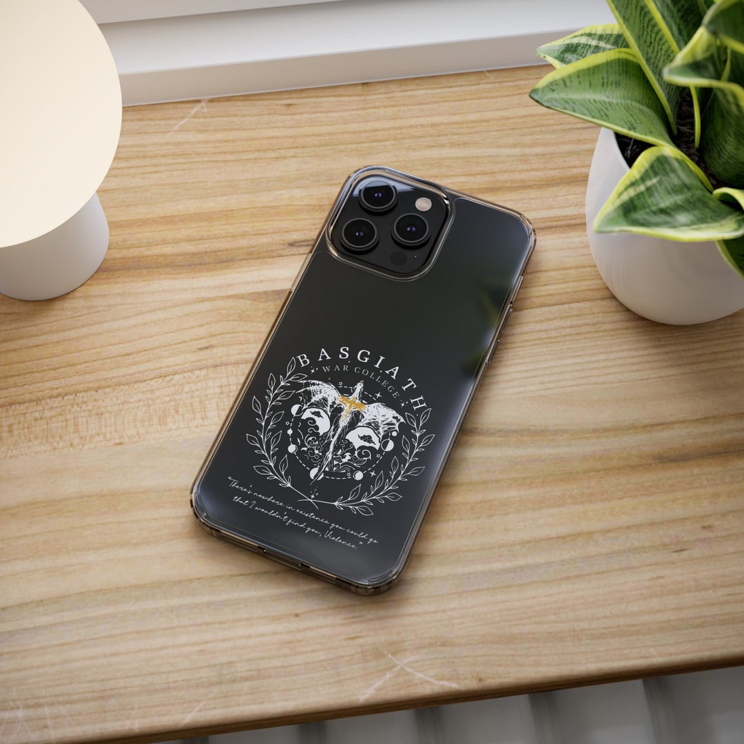 Fourth Wing Clear Phone Case the Empyrean iPhone Case Basgiath War ...