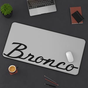Ford Bronco Desk Mat Ford Bronco Mouse Pad Off-roading Desk Mat Bronco ...