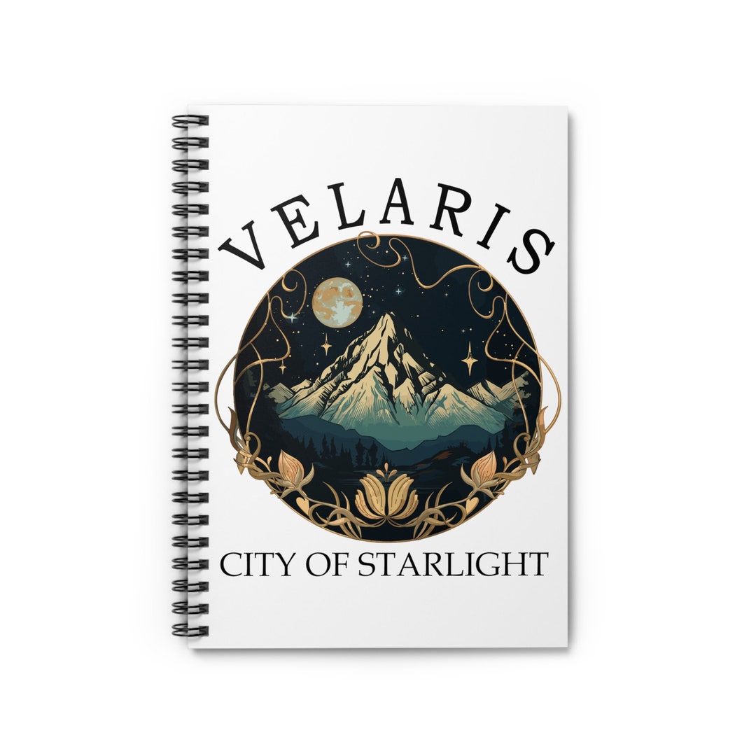 Velaris City ACOTAR Spiral Notebook Velaris Court of Dreams Journal the ...
