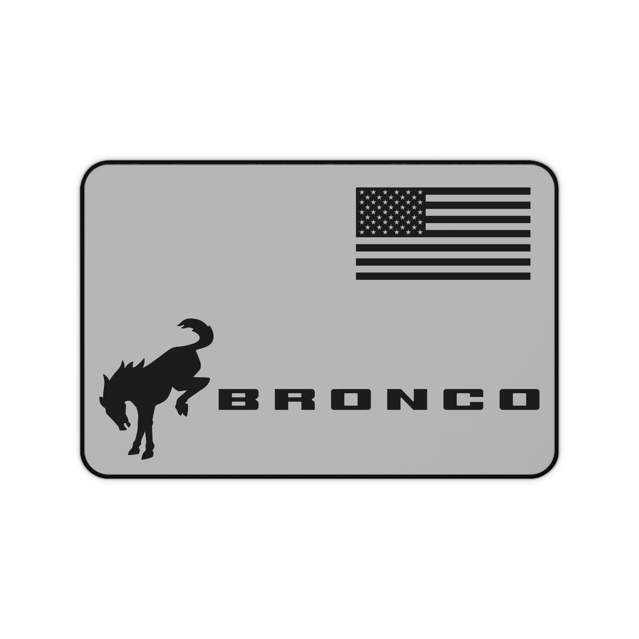 Ford Bronco Desk Mat Ford Bronco Mouse Pad Off-roading Desk Mat Bronco ...