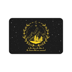 Velaris City ACOTAR Desk Mat Velaris Court of Dreams Desk Mat the Night ...