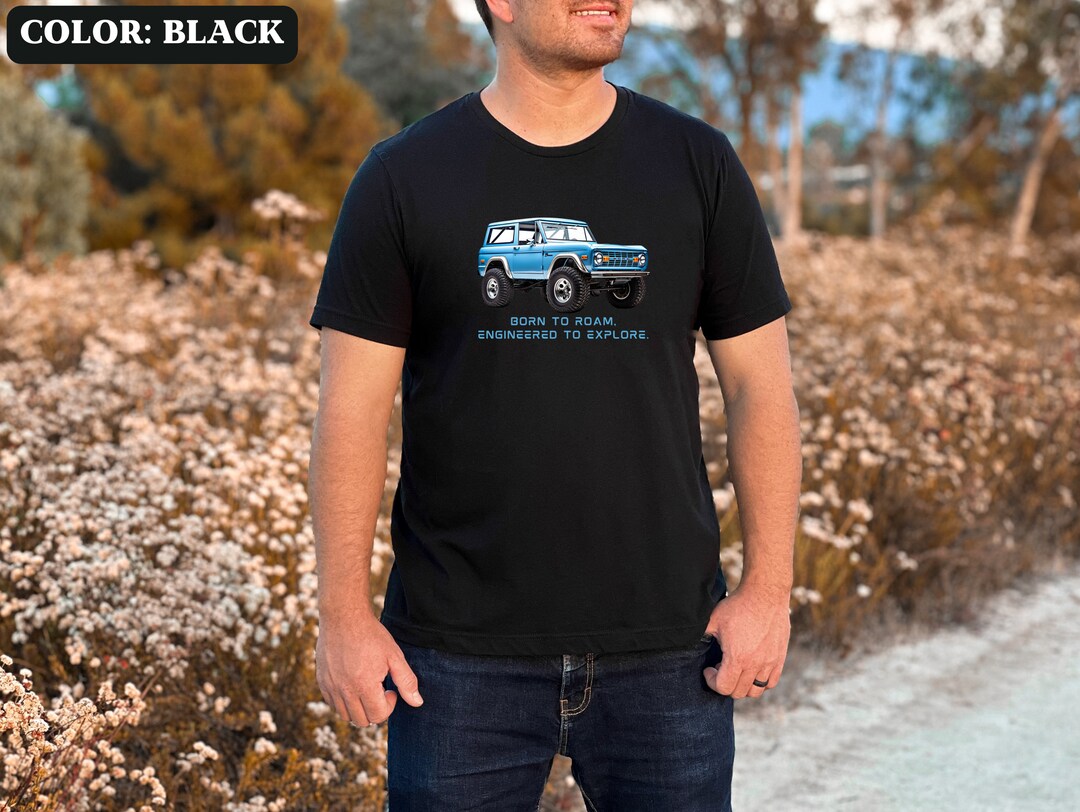 Ford Bronco Shirt Ford Bronco Tshirt Off-roading Shirt Adventure Tee ...