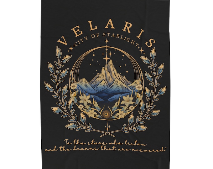 Velaris City ACOTAR Desk Mat Velaris Court of Dreams Desk Mat the Night ...