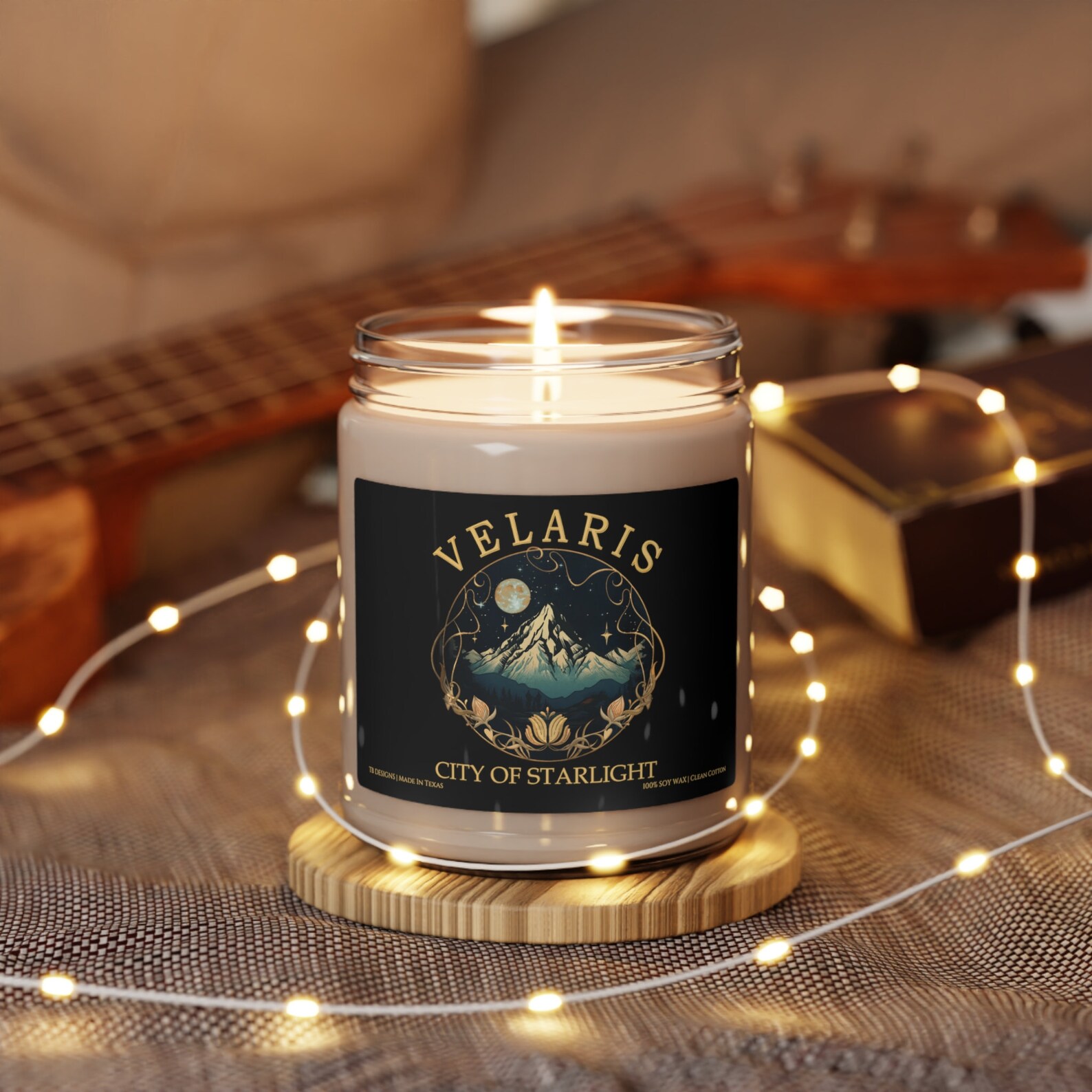 Velaris City ACOTAR Candle Velaris Court of Dreams Candle the Night ...