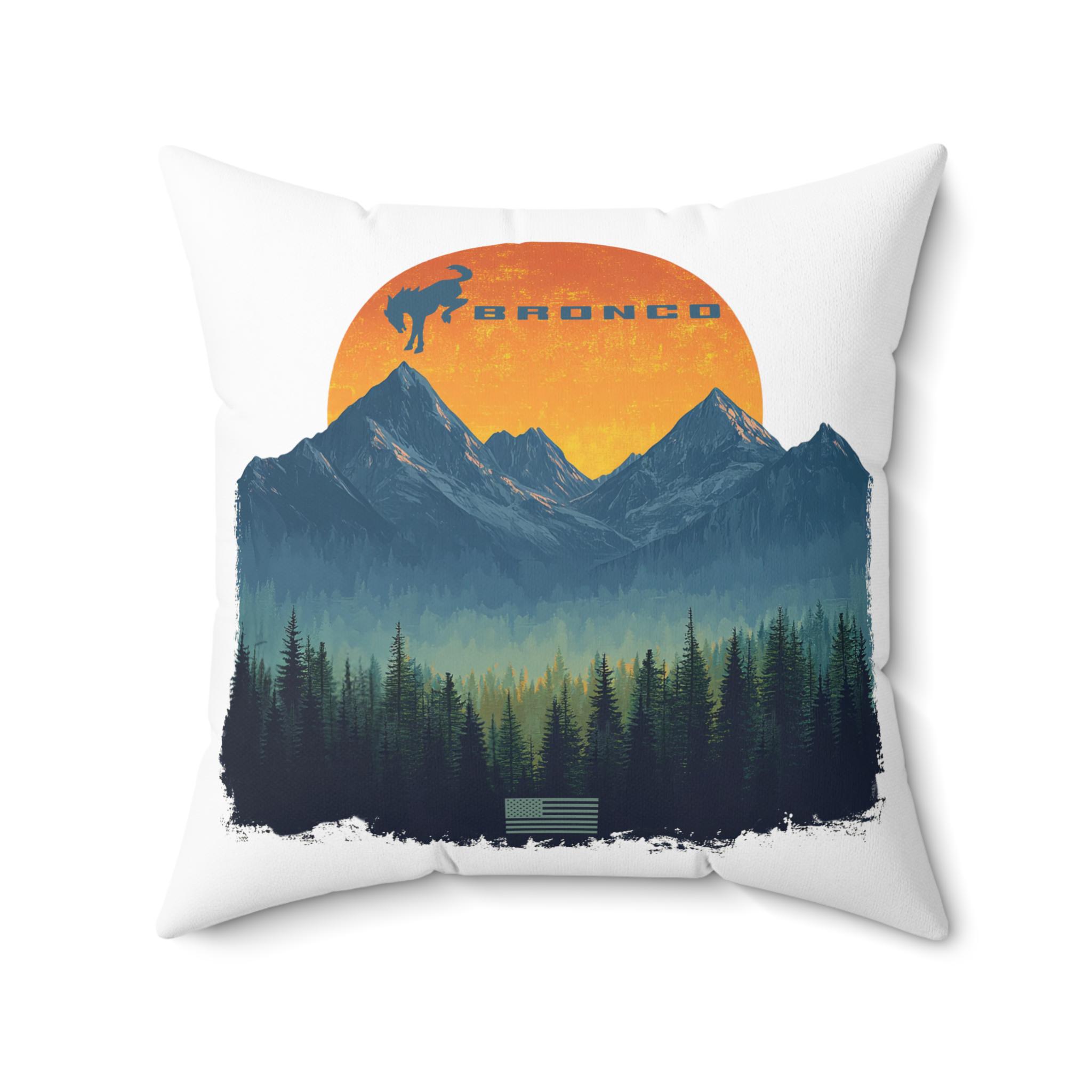 Ford Bronco Pillow Ford Bronco Throw Pillow Off-roading Pillow ...