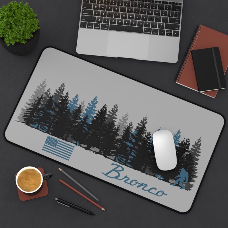 Ford Bronco Desk Mat Ford Bronco Mouse Pad Off-roading Desk Mat Bronco ...