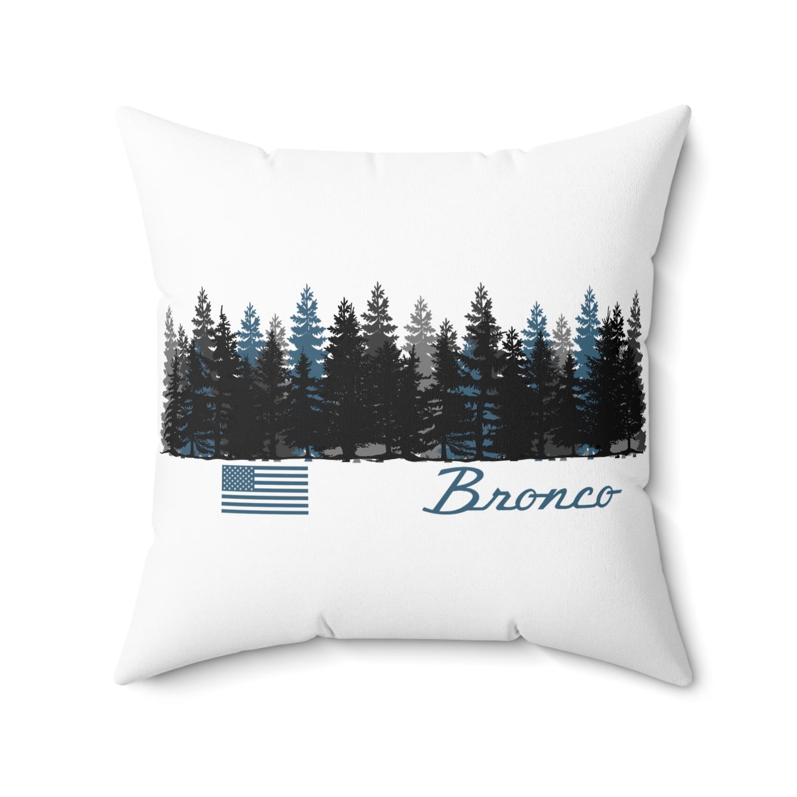 Ford Bronco Pillow Ford Bronco Throw Pillow Off-roading Pillow ...