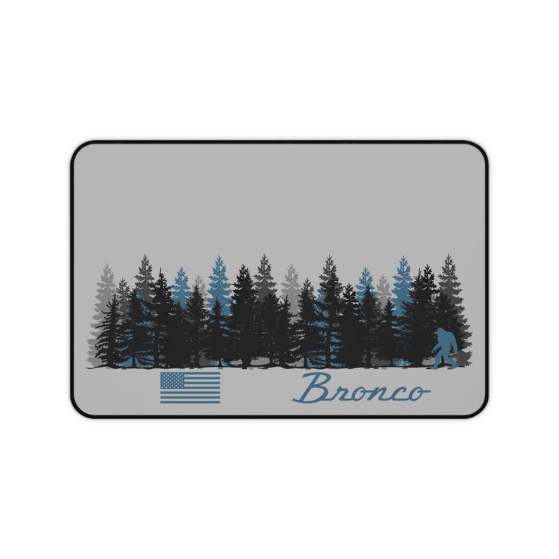 Ford Bronco Desk Mat Ford Bronco Mouse Pad Off-roading Desk Mat Bronco ...
