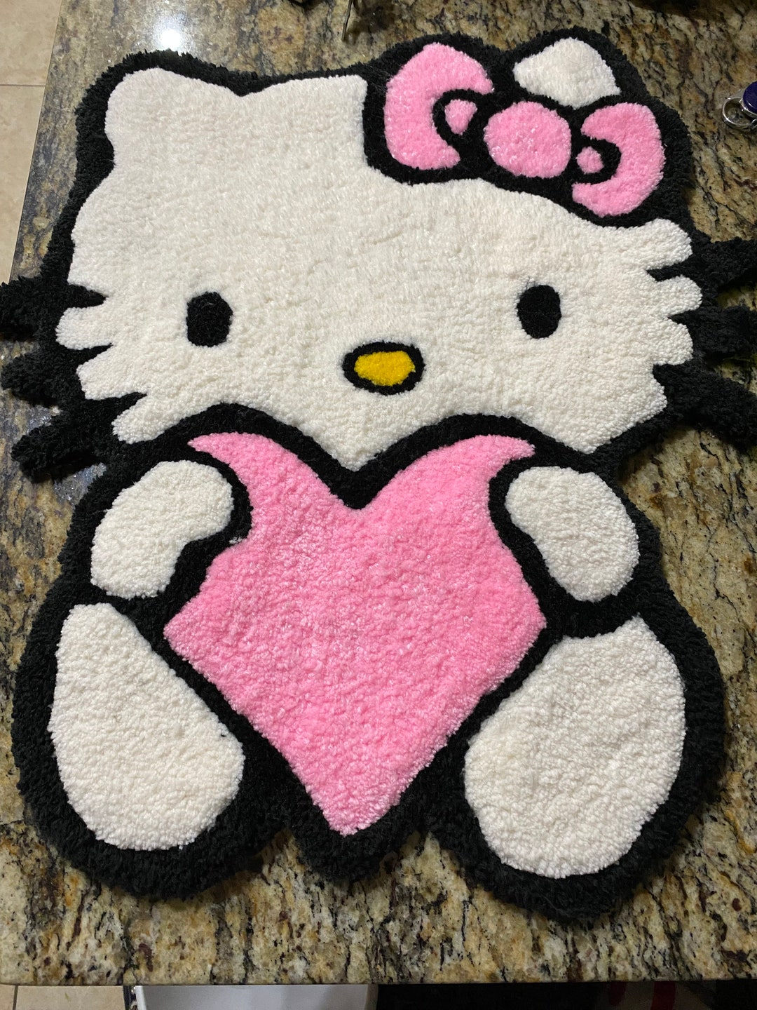 Tuft Rug Hello Kitty | Cute Gift | Gifts for Girls | Custom Rug - Etsy